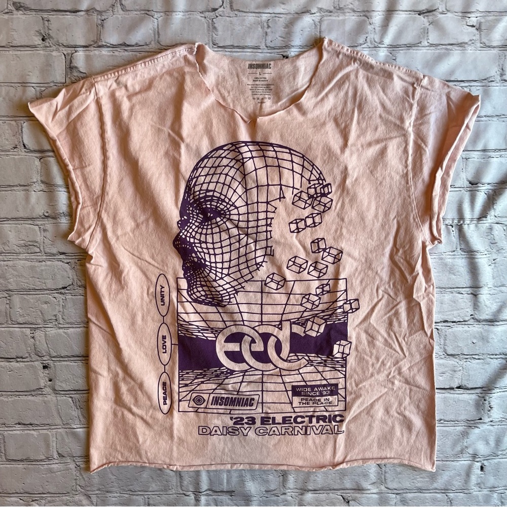 Edc 2023 Insomniac Electric Daisy Carnival T-Shirt Pi… - Gem